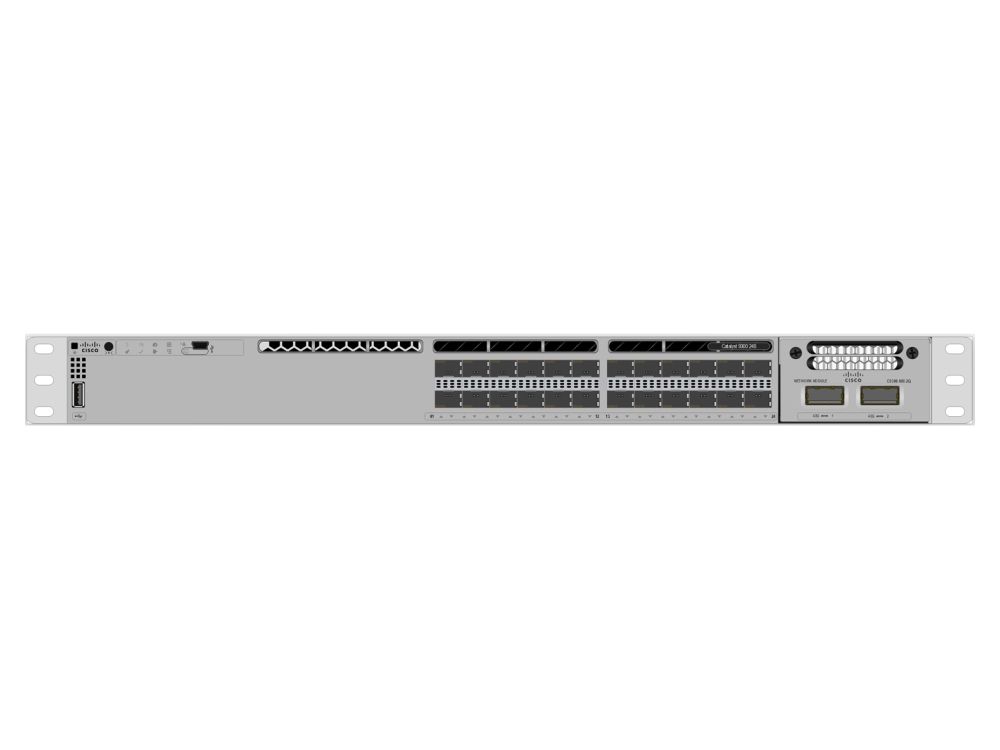 Cisco Catalyst C9300-24S-E 24-poorts Managed L3 switch